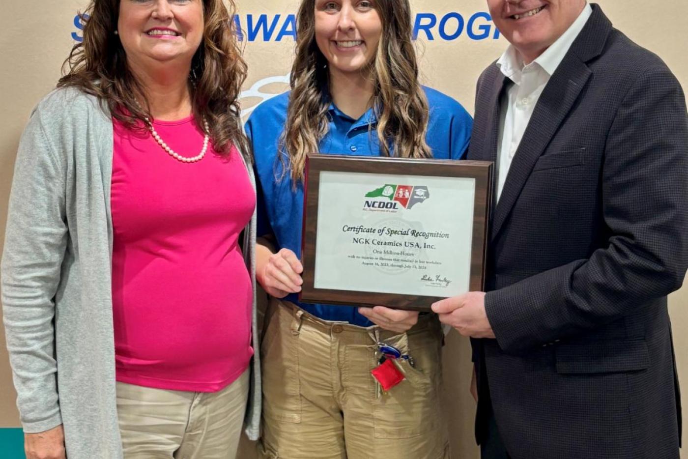 N.C. Department of Labor Honors Lincolnton-Area Businesses for Workplace Safety Excellence | NC DOL